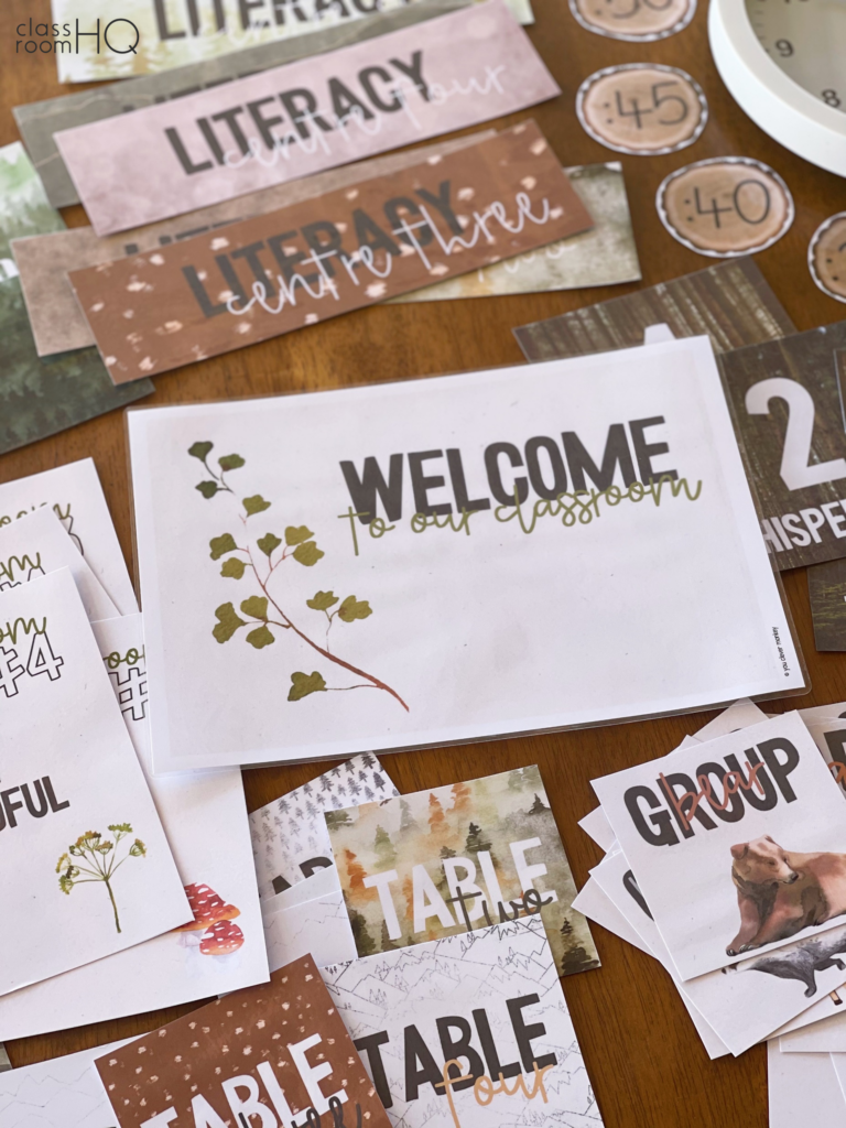 Woodland Forest Classroom Decor - classroomHQ