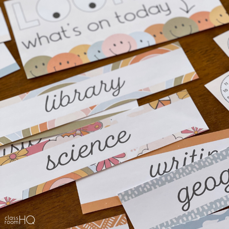 Retro Classroom Decor - classroomHQ